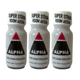 3 Pack of 25ml Alpha - 25ml Super Strong Aroma - 3 Pack