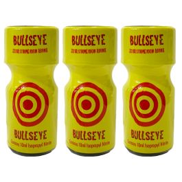3 bottles of Bullseye - Extra Strong Aroma - 10ml